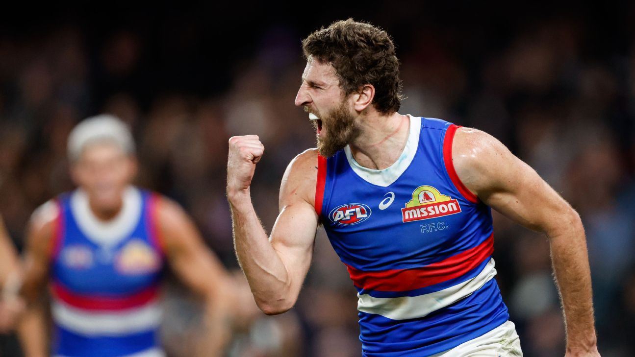 AFL: Bulldog Bontempelli's calf injury 'progressing nicely' - ESPN