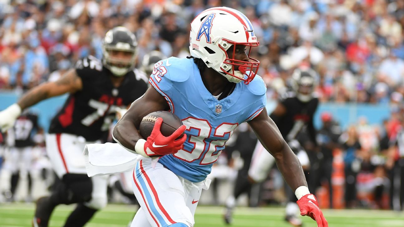 Titans duo of Pollard, Spears aiming to be top 5 RBs - ESPN