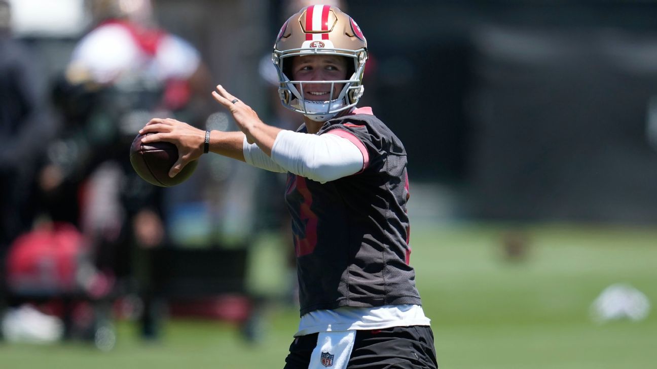 Brock Purdy, tranquilo ante situación de contratos en 49ers - ESPN