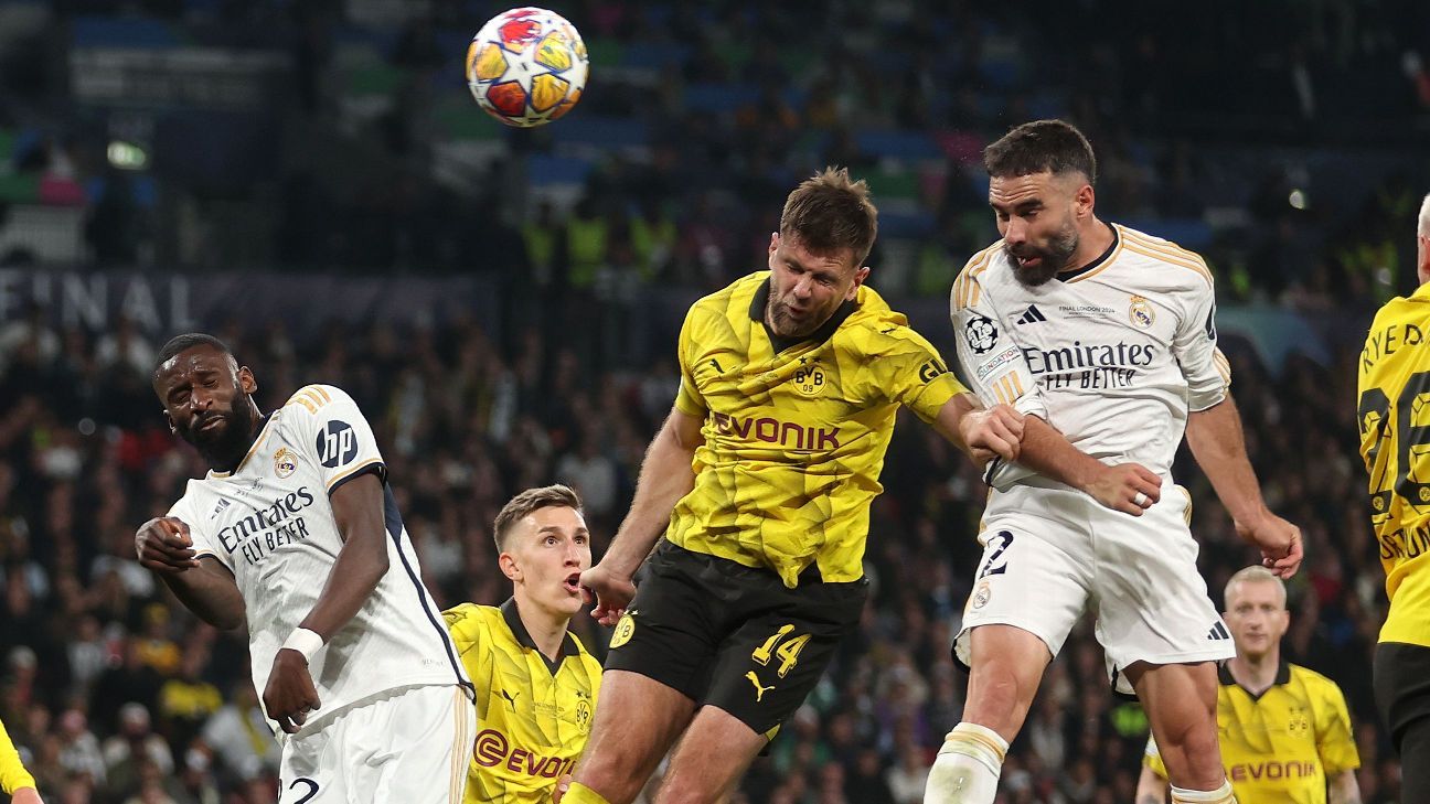 Daniel Carvajal ganó de cabeza y puso el primero del Real Madrid en la ...