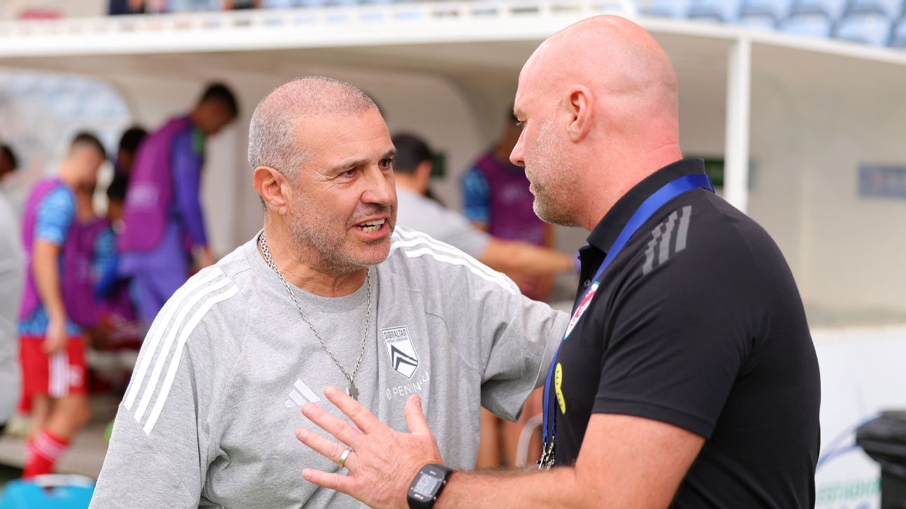 La alegría de Julio Ribas tras un 0 a 0 que cortó una importante racha ...