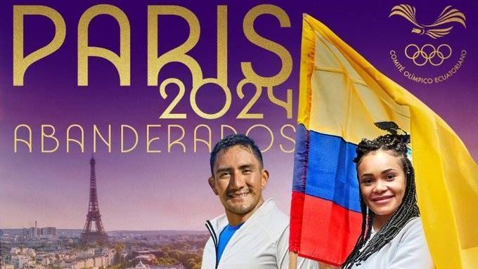 Neisi Dajomes y Daniel Pintado serán los abanderados en los Juegos Olímpicos de París 2024 - ESPN