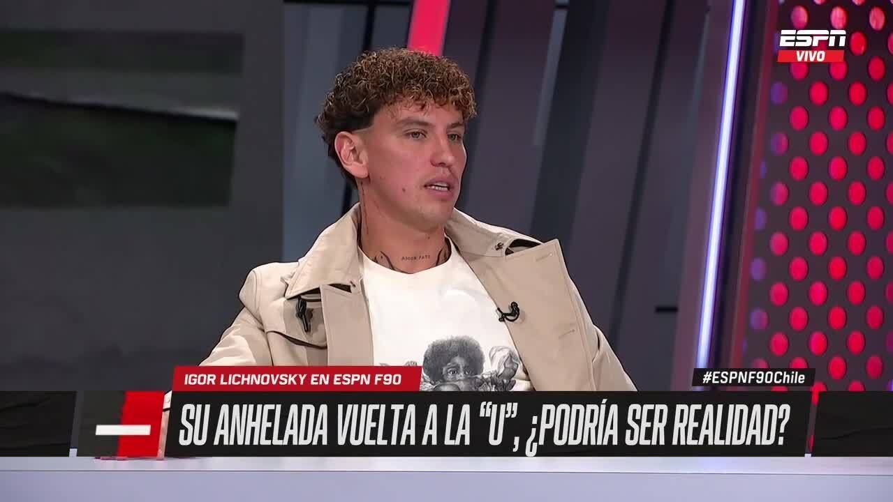 Igor Lichnovsky habló de La Roja en ESPN F90 Chile - ESPN
