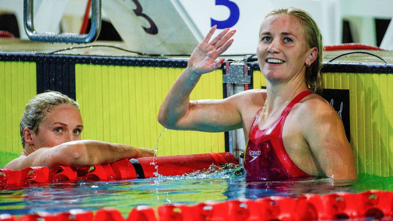 Olympics: Ariarne Titmus, Kaylee McKeown come close to world records at ...