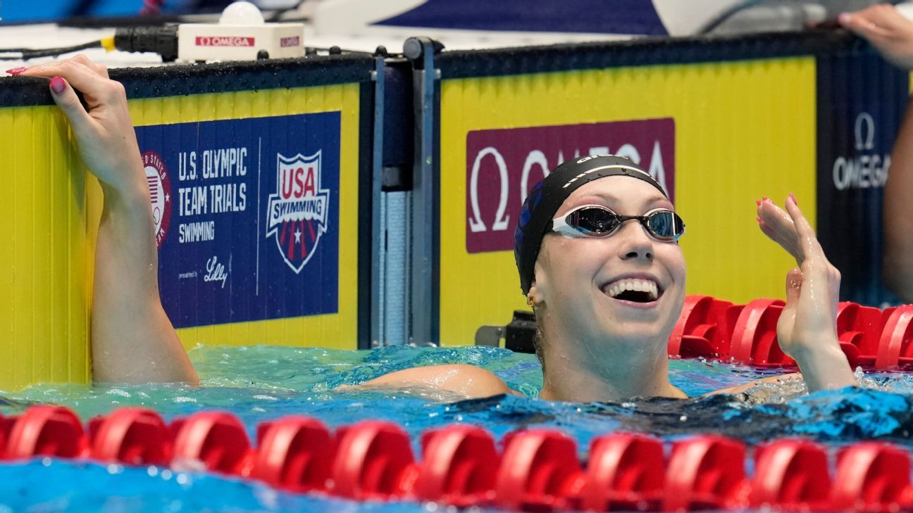 Gretchen Walsh, Carson Foster prevail at U.S. Olympic swim trials - ESPN