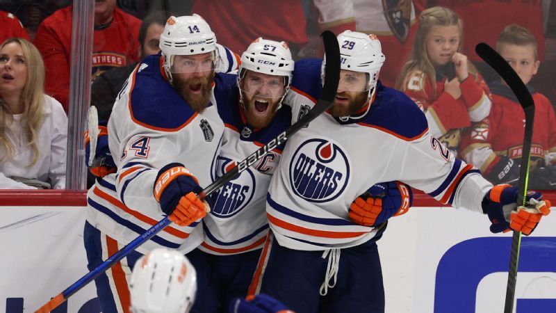 Oilers-Panthers: siete datos del Juego 7 de la final Stanley Cup - ESPN