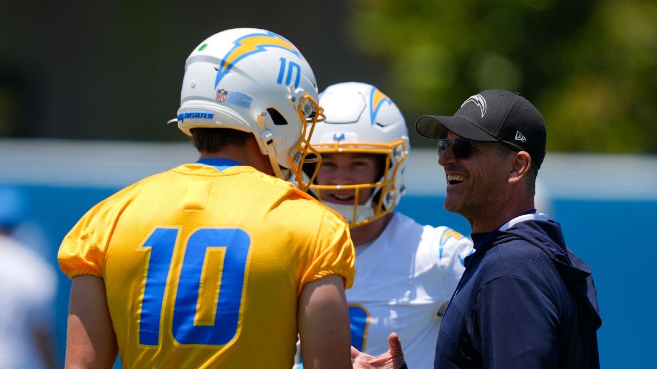 Three takeaways from Jim Harbaugh's first offseason as Chargers coach ...
