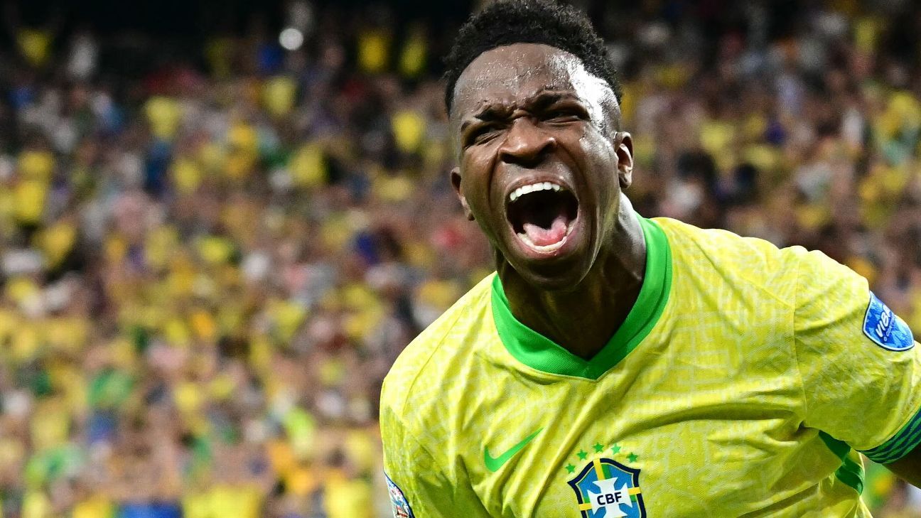 Na noite mais saborosa de Vinicius, Brasil estreia, de fato, na Copa América - ESPN