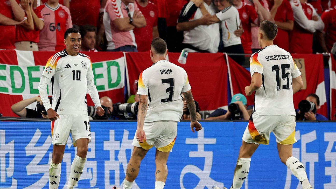 Jamal Musiala definió con clase y puso el segundo de Alemania ante ...