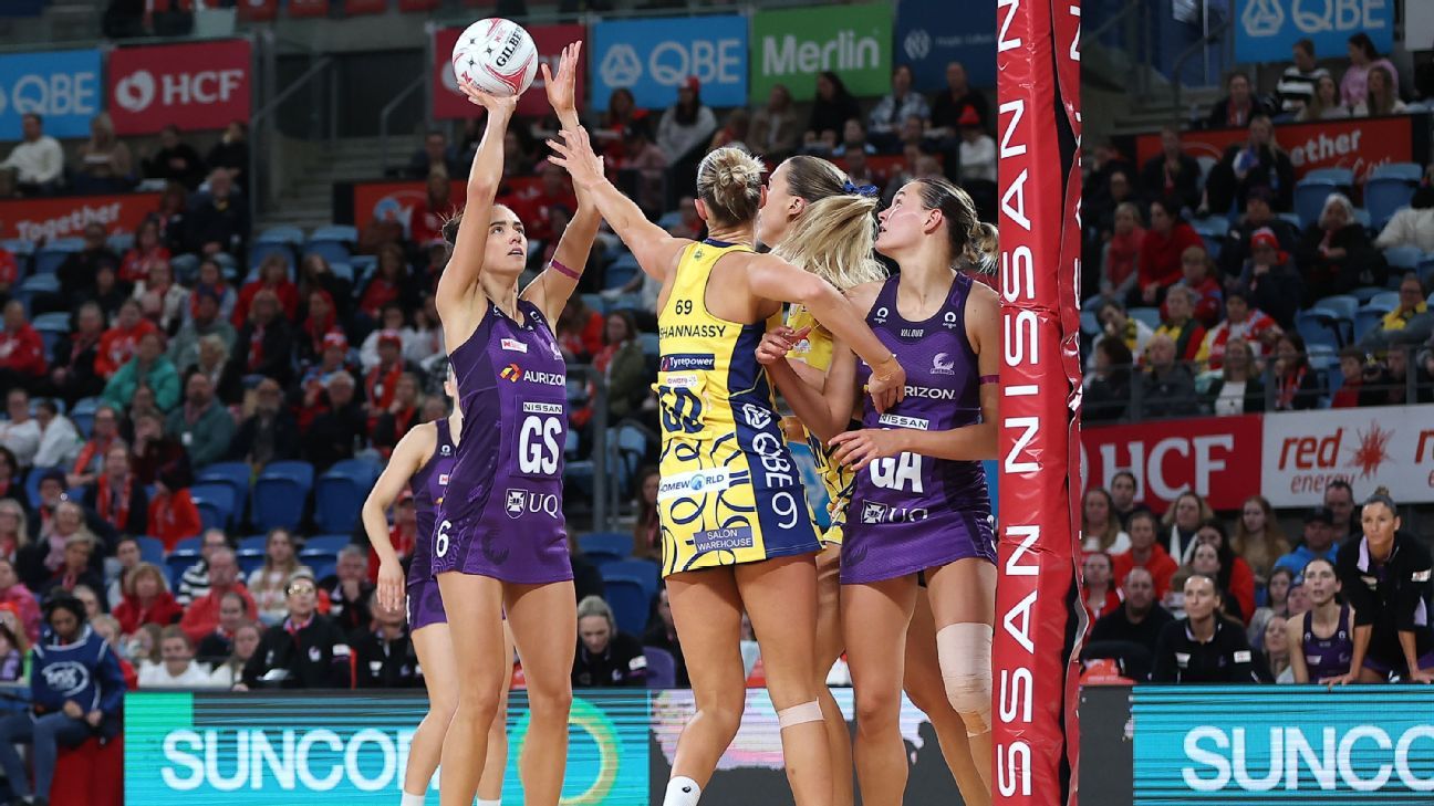 Super Netball: Firebirds sneak home over Swifts in thriller - ESPN