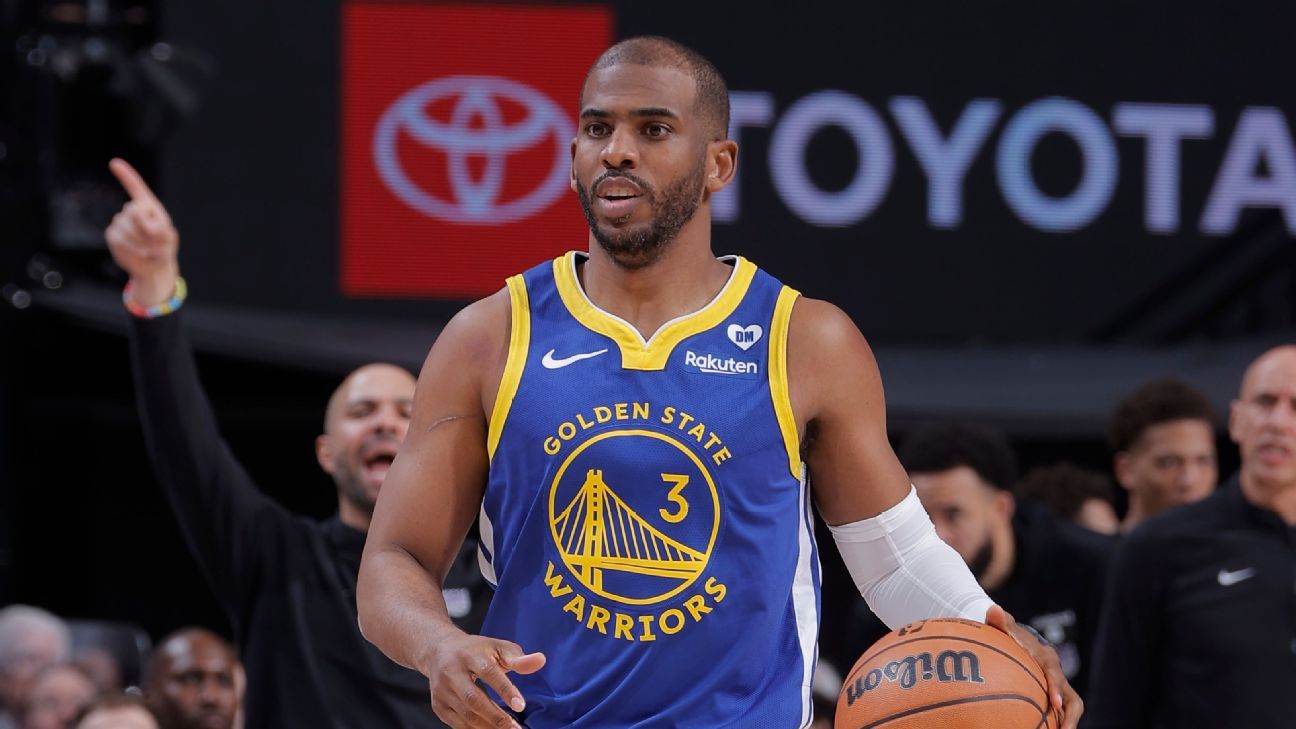 Chris Paul firma contrato de agente libre con Spurs, dicen fuentes - ESPN