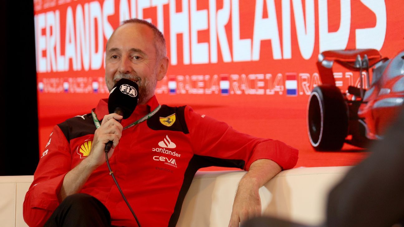 Aston Martin hire ex-Ferrari technical chief Enrico Cardile - ESPN