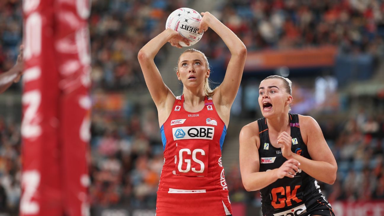 Super Netball: Swifts win dramatic derby, hand Giants wooden spoon - ESPN