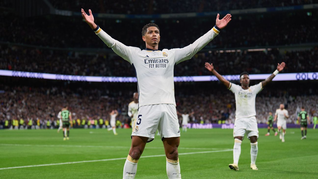 Real Madrid's Jude Bellingham named EA FC 25 cover star - ESPN