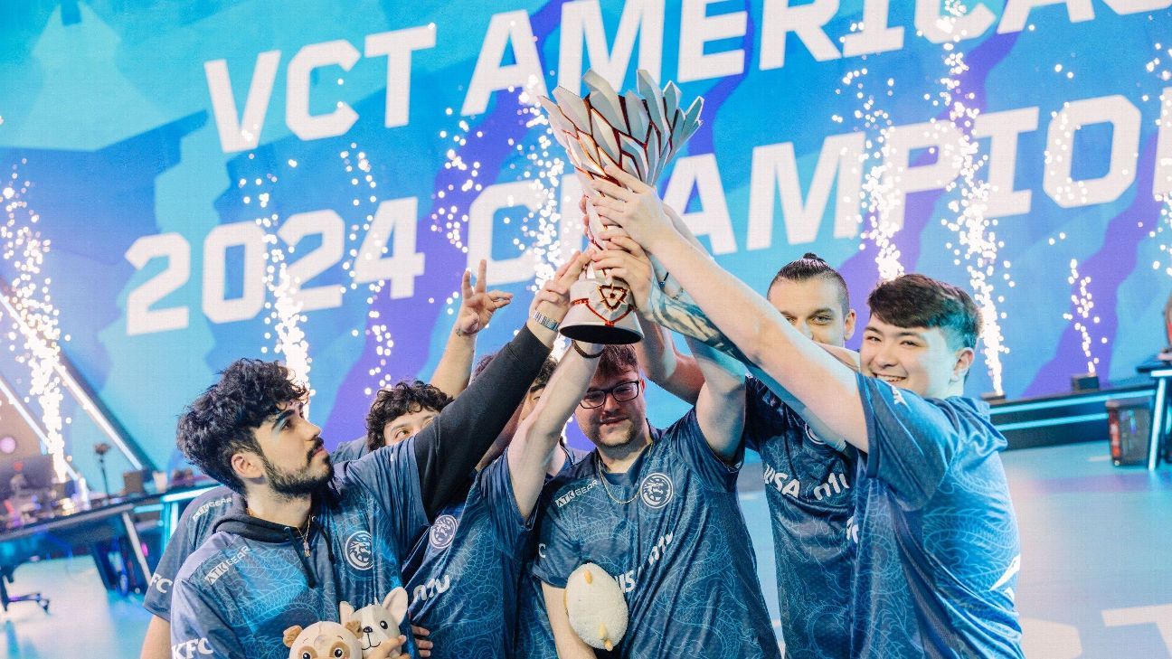 ¡Historia en VALORANT! Leviatán se consagró campeón de VCT Americas - ESPN