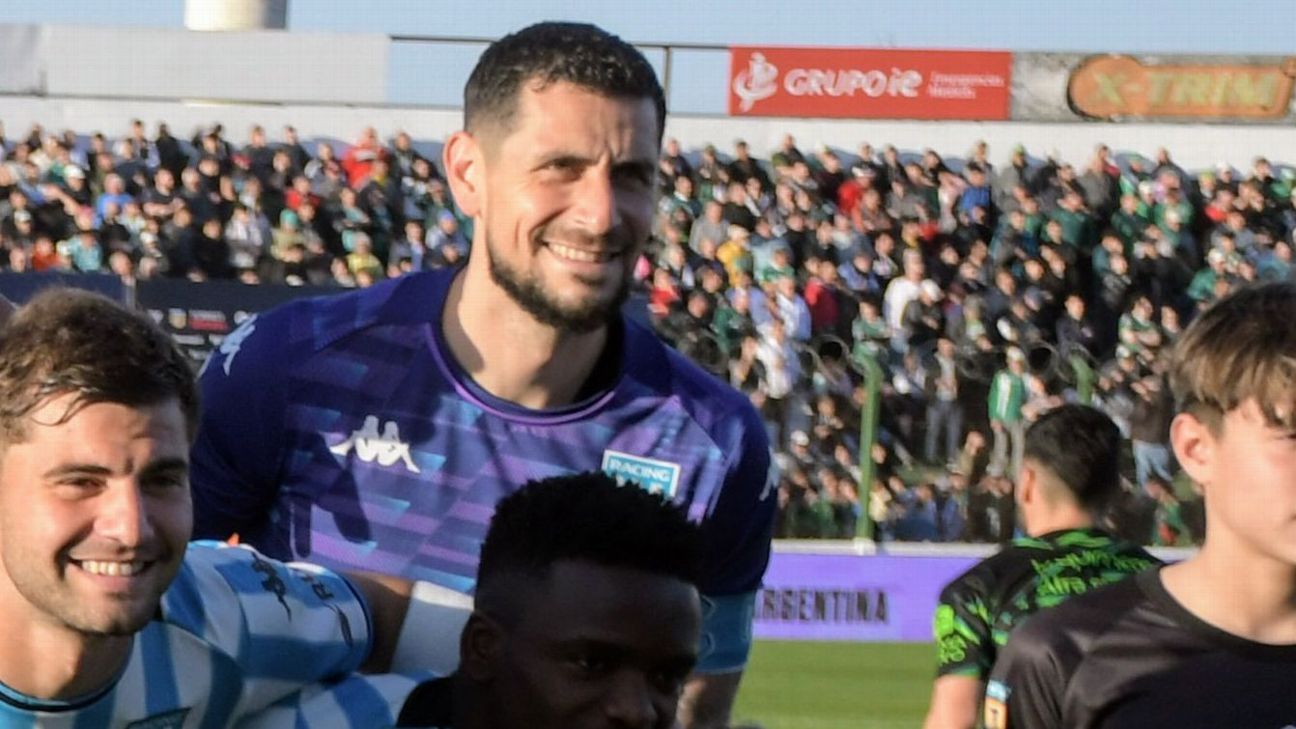 Gabriel Arias cumplió 200 partidos en Racing - ESPN