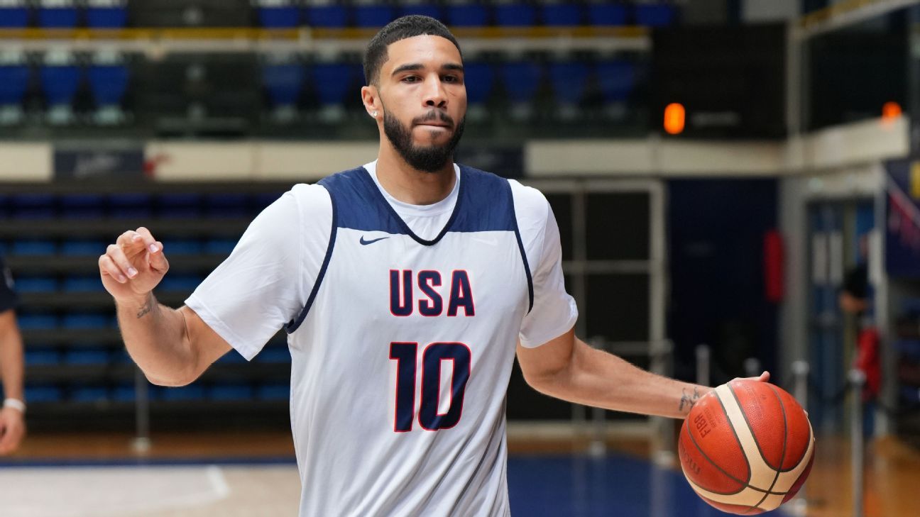 Olímpicos 2024: Tatum de titular de Team USA vs Sudán del Sur - ESPN