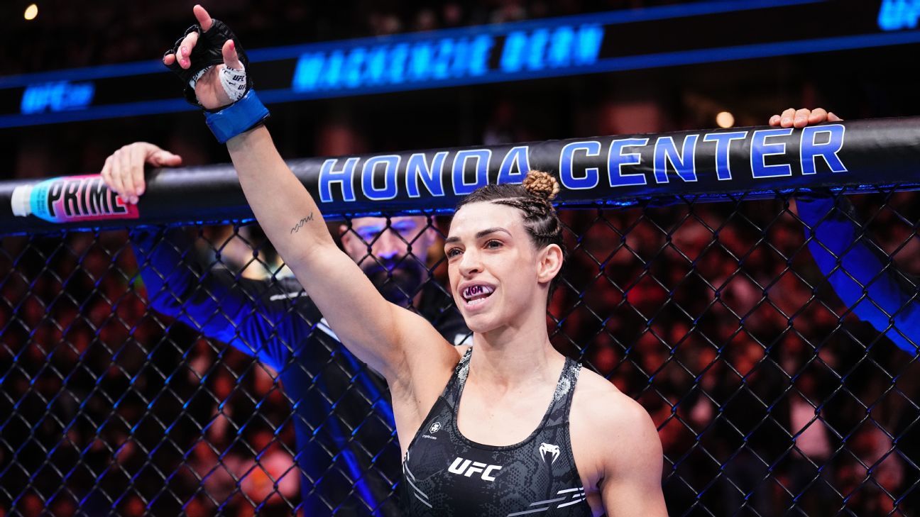 Mackenzie Dern sonha com luta pelo cinturão do UFC no Brasil - ESPN