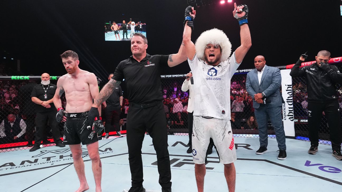 Primo de Khabib vence no UFC Abu Dhabi, mantém invencibilidade e elogia ...