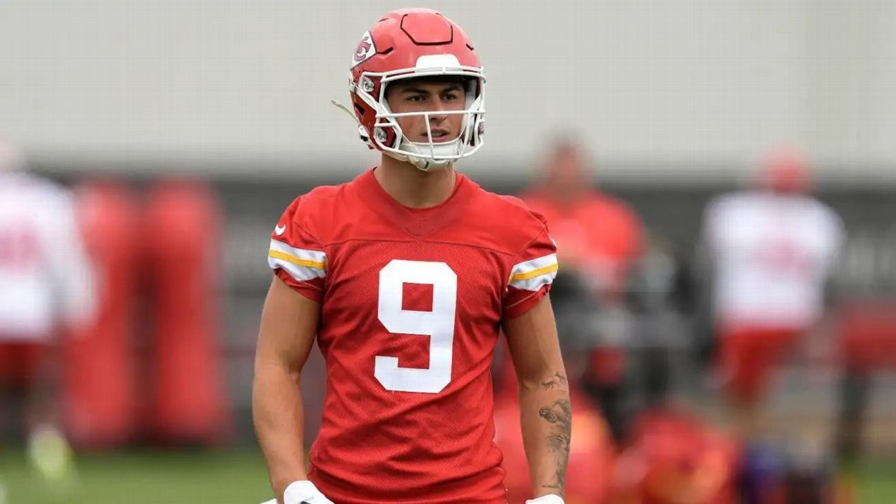 Louis Rees-Zammit, entusiasmado por su futuro en Kansas City Chiefs - ESPN