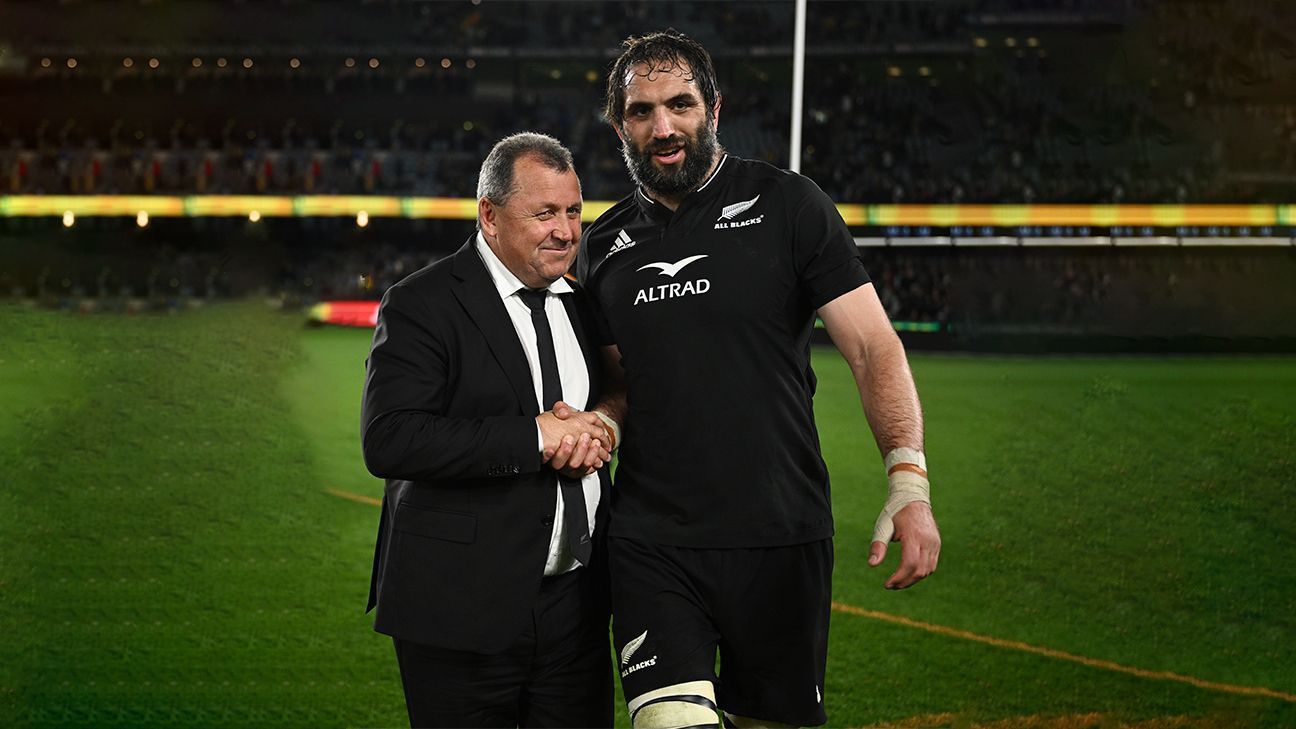 Sam Whitelock, sobre el ciclo de Ian Foster en los All Blacks: "No ...