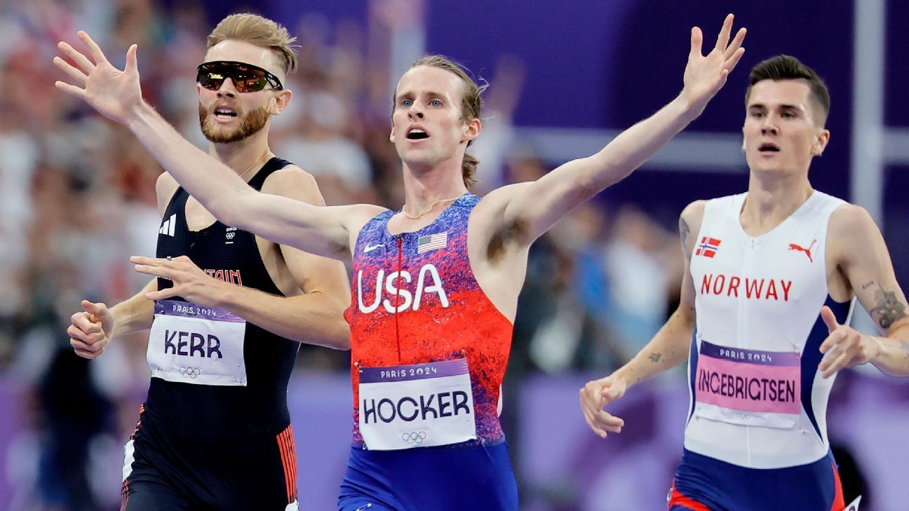 How Cole Hocker stunned the favorites to win the 1,500 - ESPN
