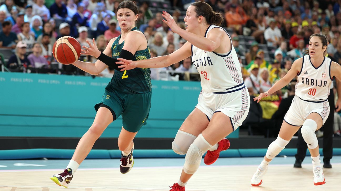 Jade Melbourne arrives as Opals continue quest for gold - ESPN