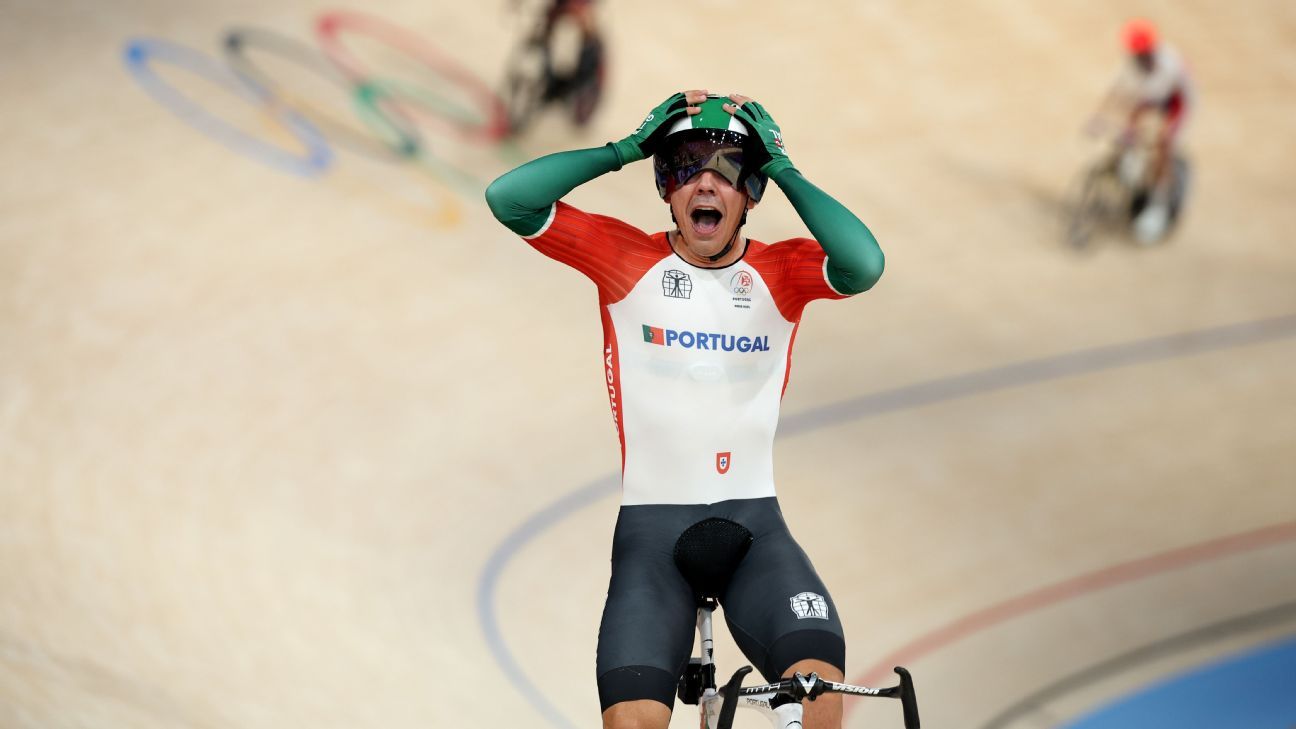 Portugal wins first-ever Olympic track cycling gold medal - ESPN