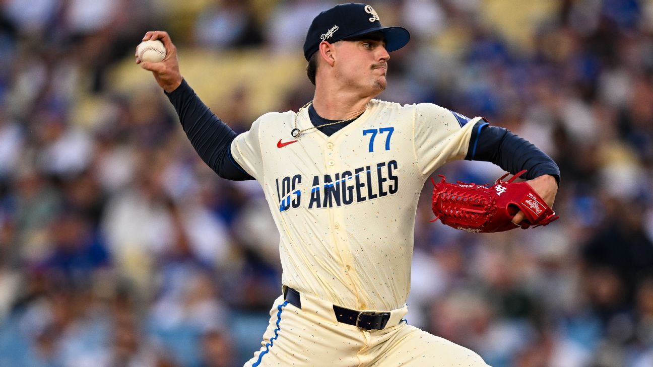 Dodgers pierde por resto del año a novato Ryan - ESPN