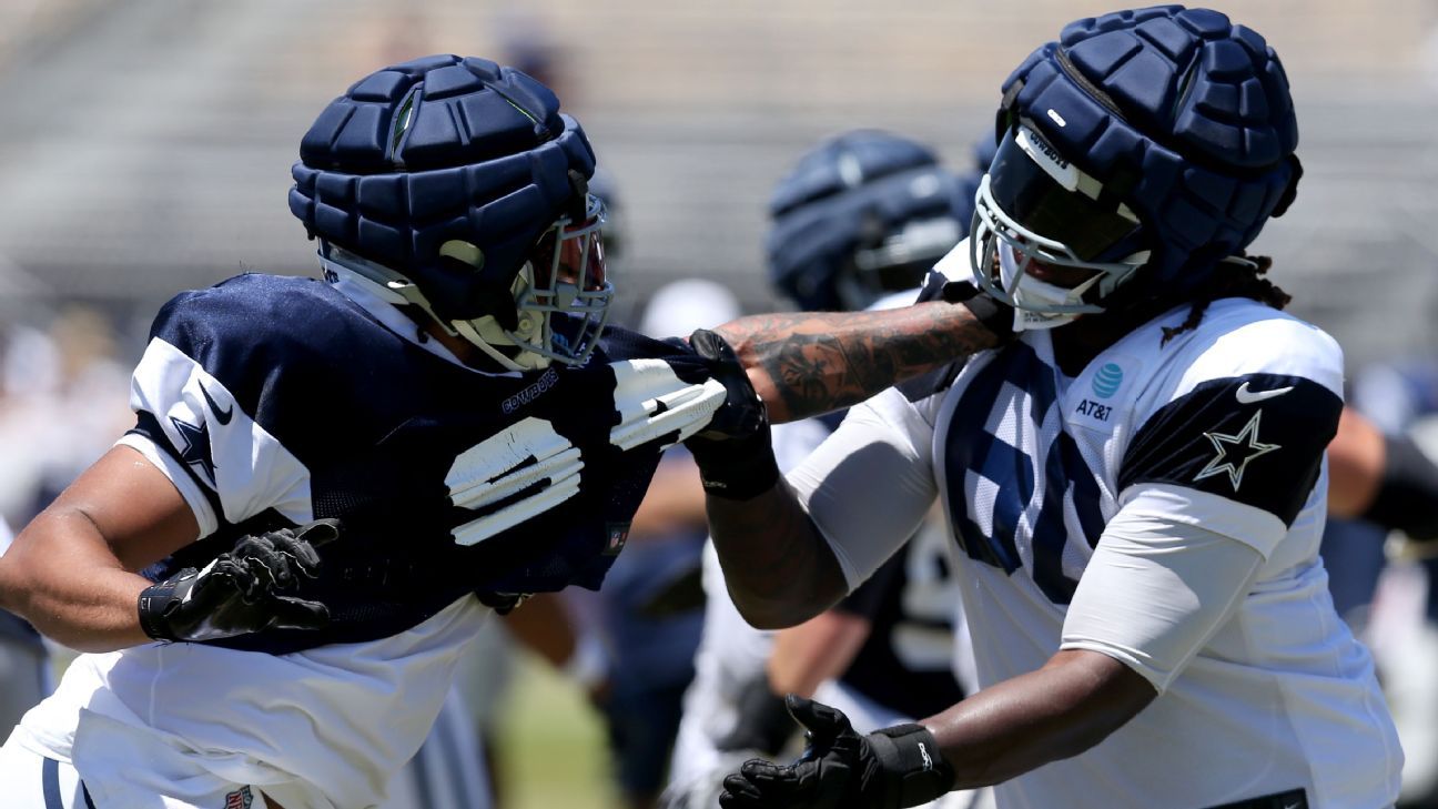 Cowboys' rookie O-linemen Tyler Guyton, Cooper Beebe to start? - ESPN