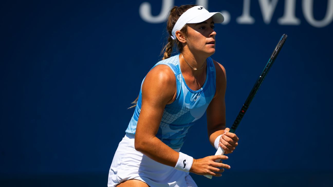 Breve pero positivo debut de Solana Sierra en el US Open - ESPN