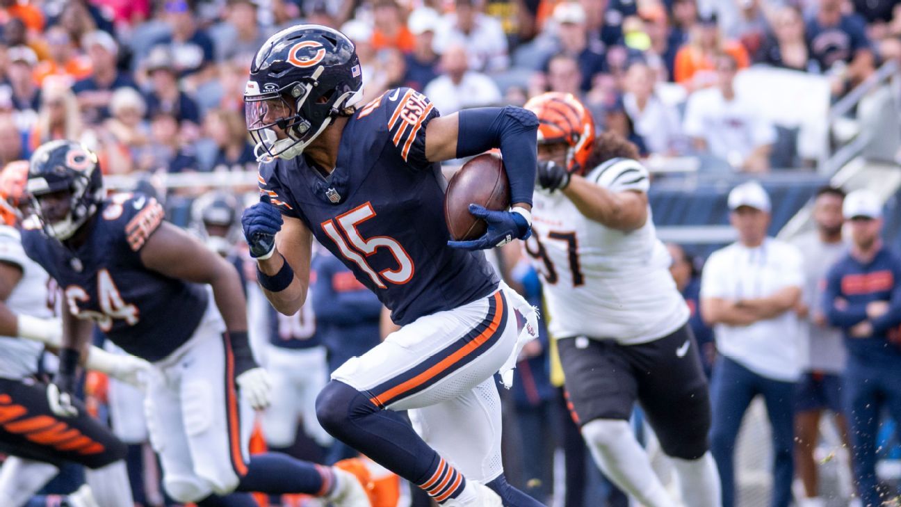 Bears' Rome Odunze is no ordinary No. 3 receiver - ESPN