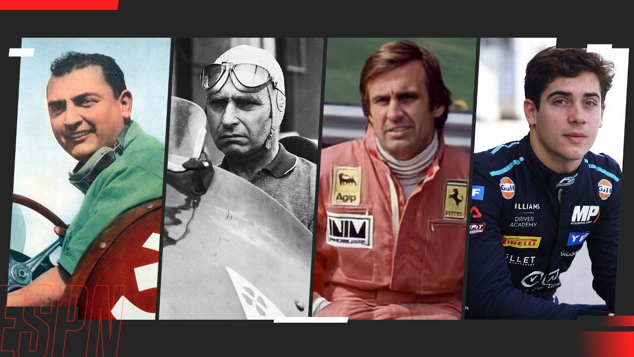 Los pilotos argentinos que corrieron en la Fórmula 1 - ESPN