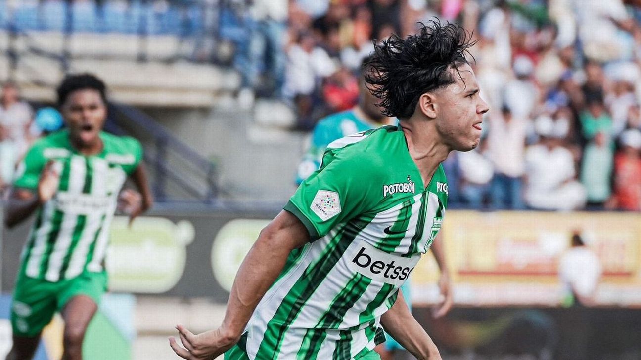 Kevin Parra adelantó a Nacional ante Jaguares en Montería - ESPN