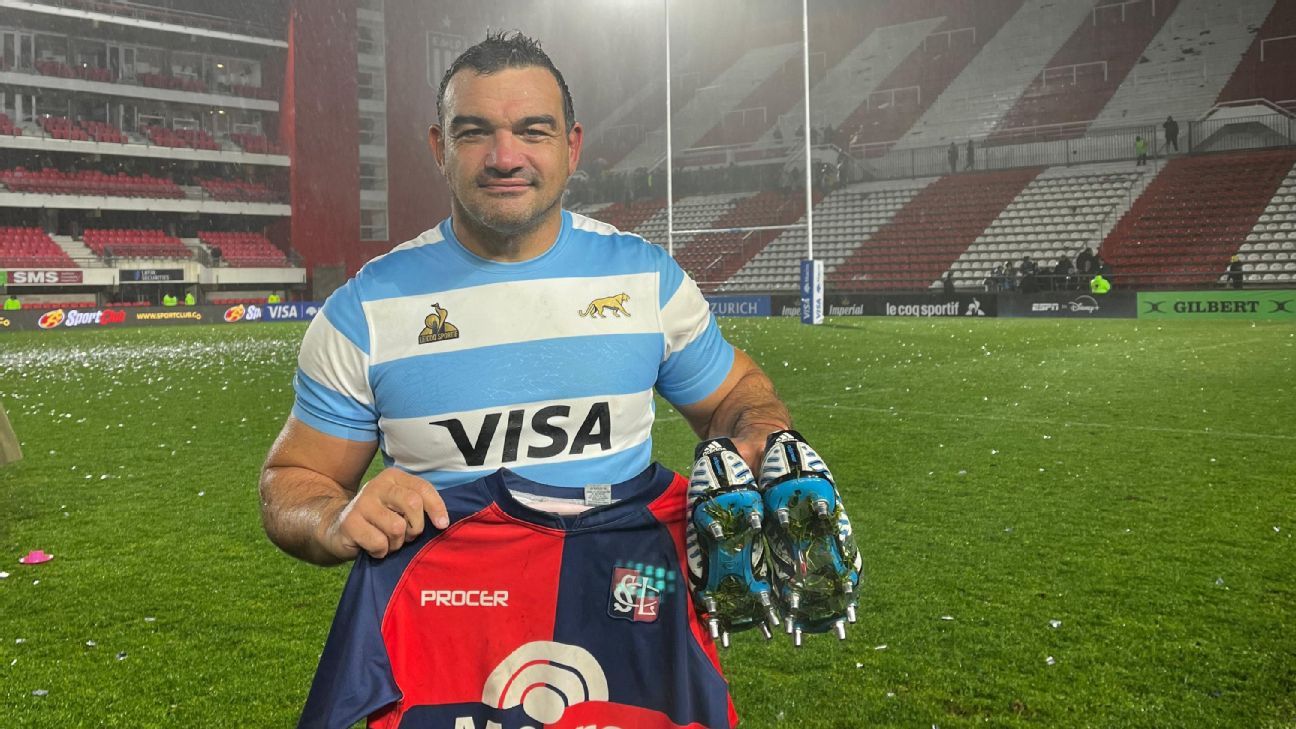 El retiro de Agustín Creevy de Los Pumas: disputó su último partido ...