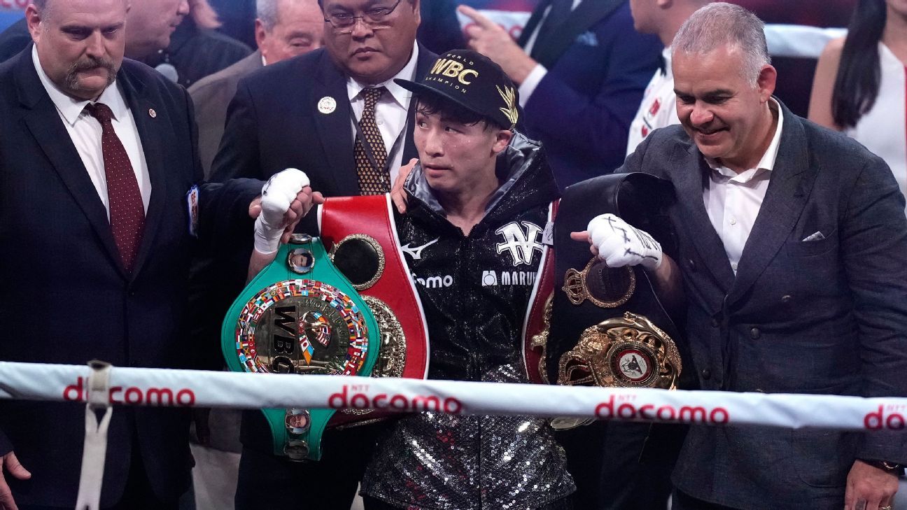 Inoue retiene título con TKO en el séptimo asalto ante Doheny - ESPN
