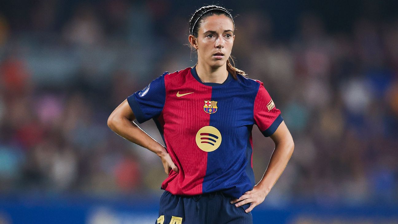 Aitana Bonmatí signs record-breaking Barcelona contract - ESPN