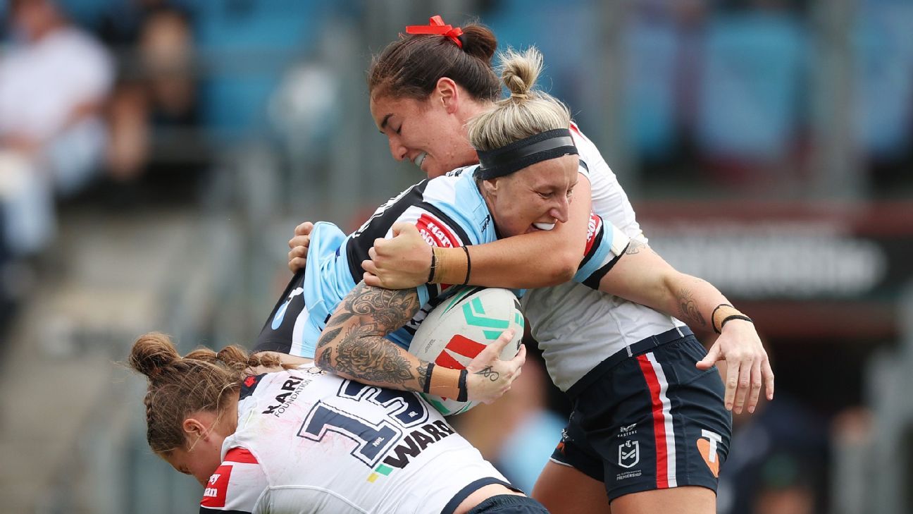 Roosters, Broncos flex NRLW title muscles with key wins - ESPN