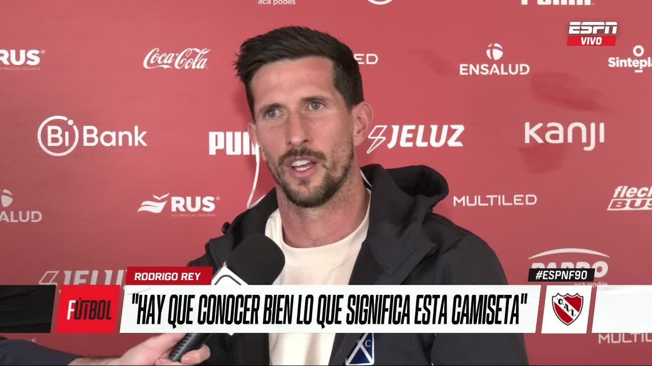 Rodrigo Rey, en ESPN F90: el presente de Independiente, su condición en ...
