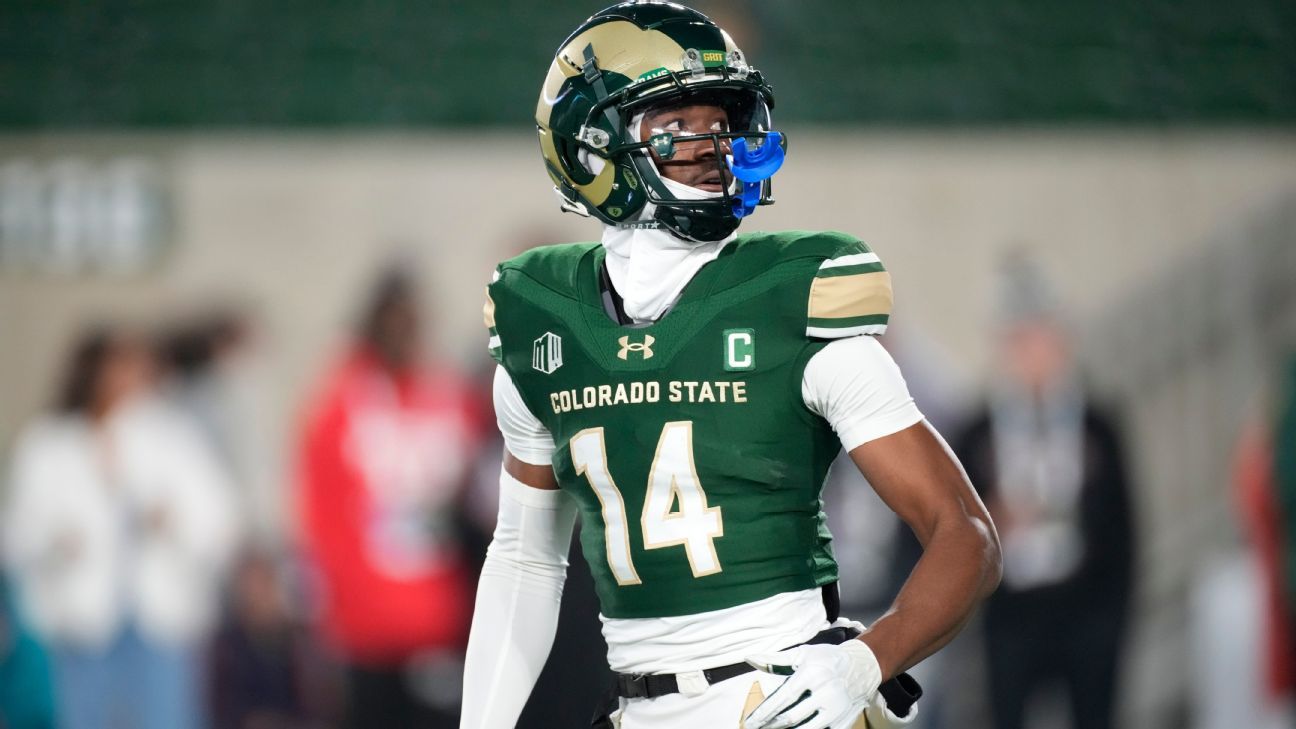 Sources: Colorado State star WR Tory Horton game-time decision - ESPN