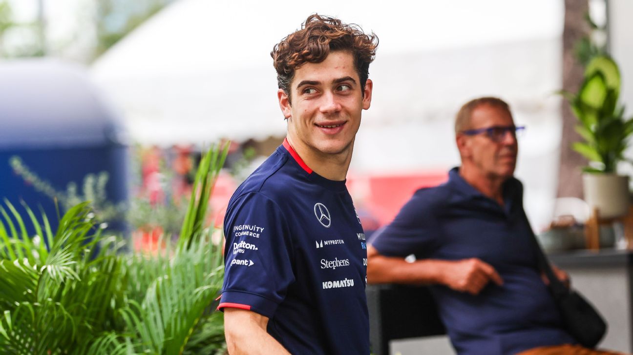 Franco Colapinto: "Sería un sueño seguir en F1 en 2025" - ESPN