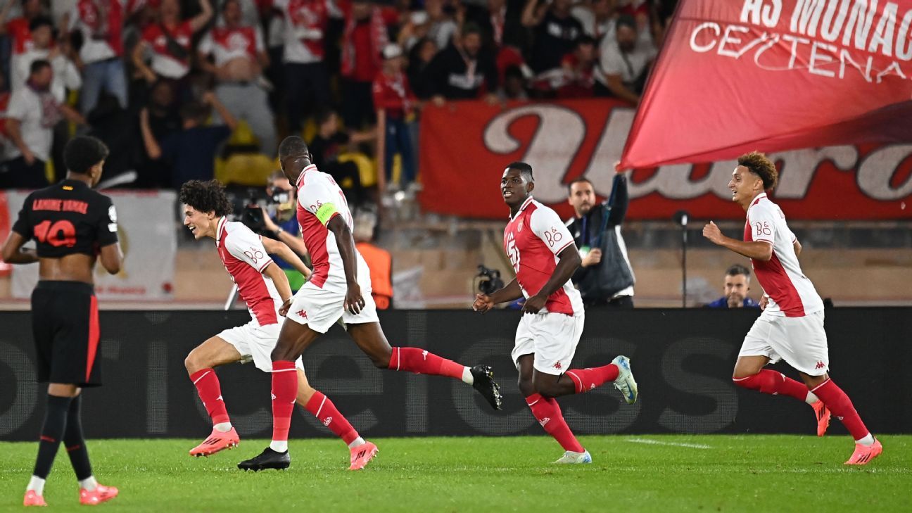 Champions League scores, highlights: Barcelona-Monaco - ESPN