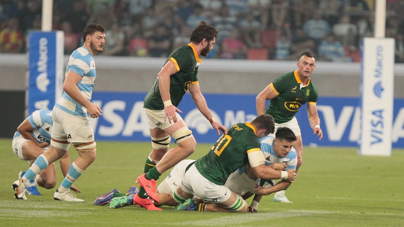 La increíble marca que consiguieron Los Pumas en el Rugby Championship ...