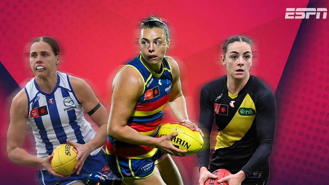 The best seven players at the halfway mark of the AFLW season - ESPN