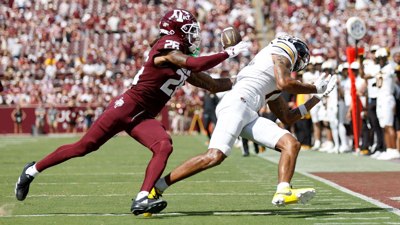Theo Wease Jr. receives 'warm welcome' ahead of SEC showdown - ESPN