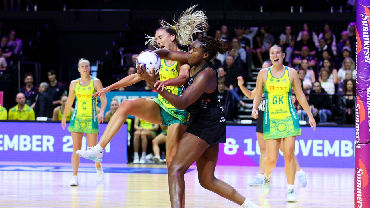 New Zealand thump Diamonds in netball Cup opener - ESPN