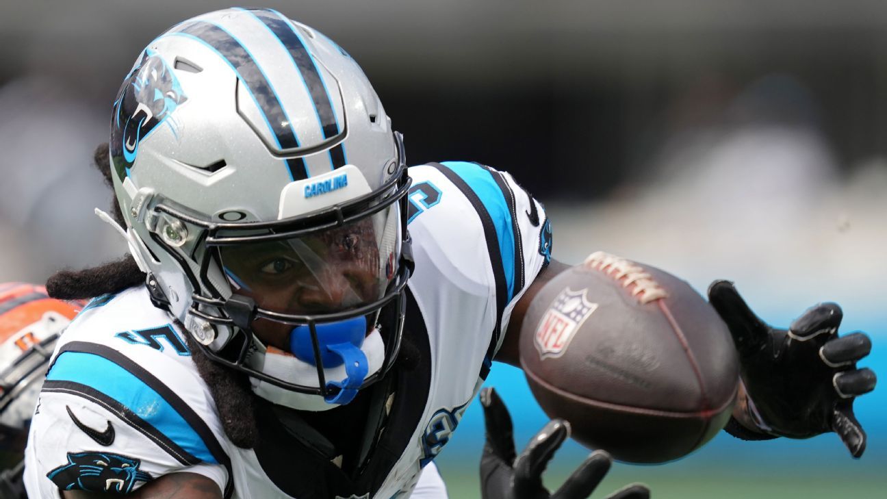 Diontae Johnson pasa en canje de Panthers a Ravens - ESPN