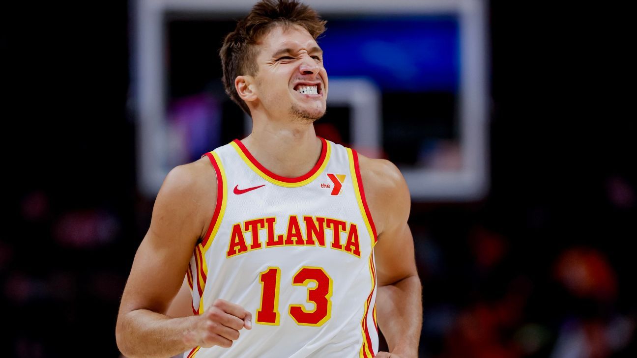 Bogdan Bogdanovic, de los Hawks, baja al menos un mes - ESPN