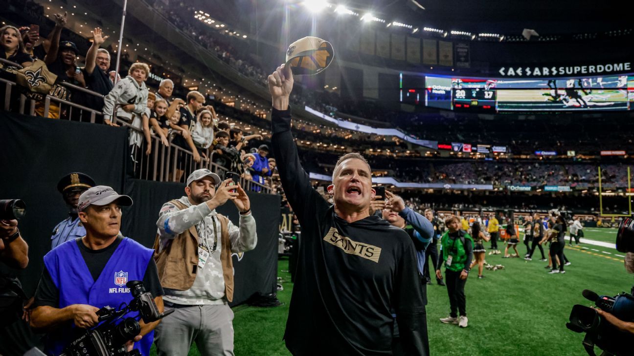 Saints' interim coach Darren Rizzi leads Week 10's 'voices of victory ...