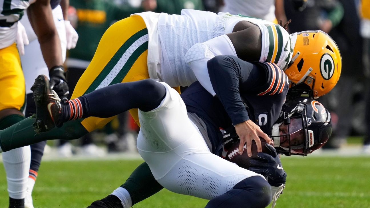 Packers get a boost from second-year DE Brenton Cox Jr. - ESPN